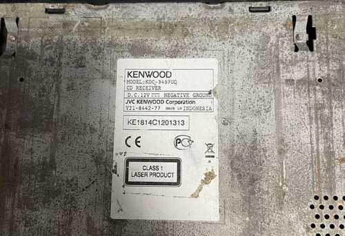 Магнитола kenwood KDC-3457UQ
