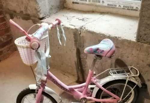 Велосипед детский для девочек 3-5 лет