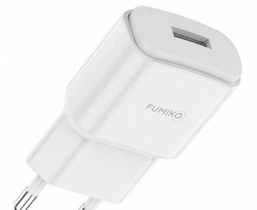 З/У Fumiko CH10 1USB 2.1А белое (Новое)