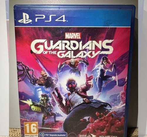 Guardians of the galaxy ps4 диск