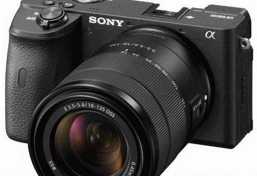 Фотоаппарат Sony Alpha ilce-6600 Kit E 18-135mm F3