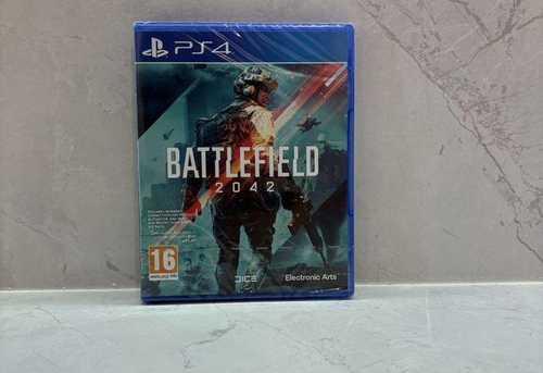 Диск Battlefield 2042 игра для PS4