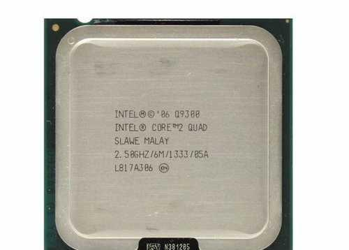 Процессор 775 intel core 2 Quad Q9300 * 2.5 GHz *