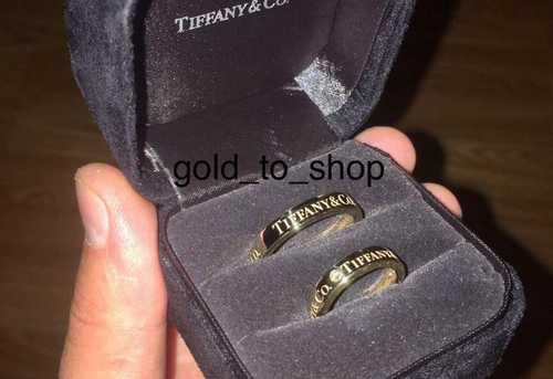 Обручальные кольца Tiffany 0.09 ct