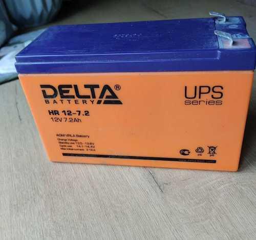 Аккумулятор delta 12-7.2