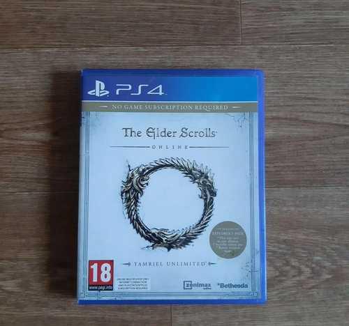 Игра The Elder Scrolls online для PS4