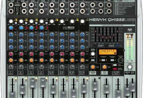 Микшерный пульт Behringer QX1222USB (арт. 307871)