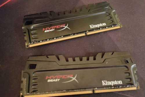 Оперативка Kingston HyperX Beast 2х8Gb 2133GHz