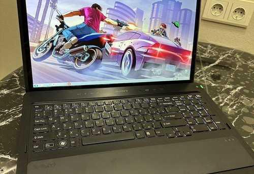 Большой Игровой Sony vpcf2 Core i7/12/256/2gb/FHD