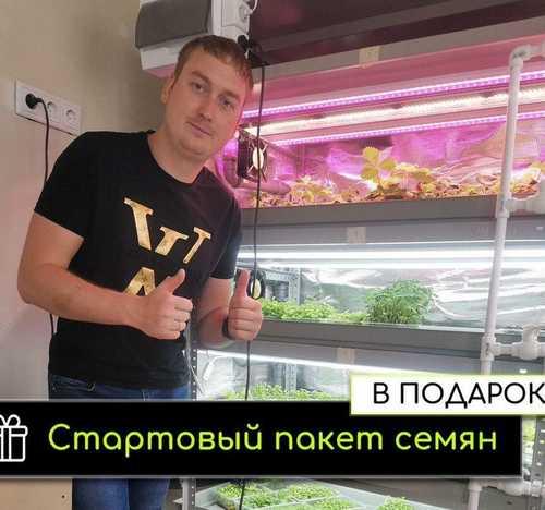 Стеллаж для гидропоники