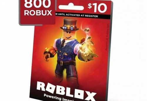 Продажа кода: Roblox: Card 10 USD 800 Robux