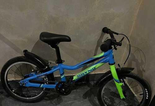 Детский велосипед Bryno-16" Sport blue-green