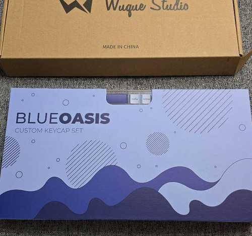 Кейкапы Wuque Studio Blue Oasis