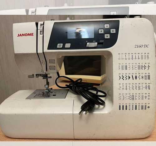 Швейная машина janome бу 2160DC