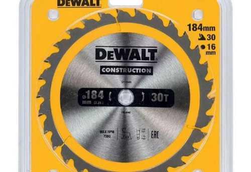 Пильный диск DeWalt 184x30x16mm