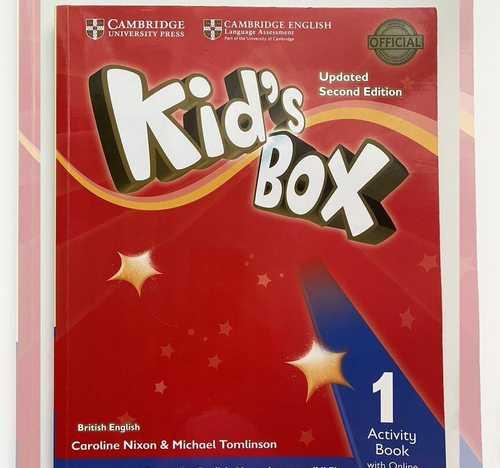 Тетрадь по английскому Kids Box 1