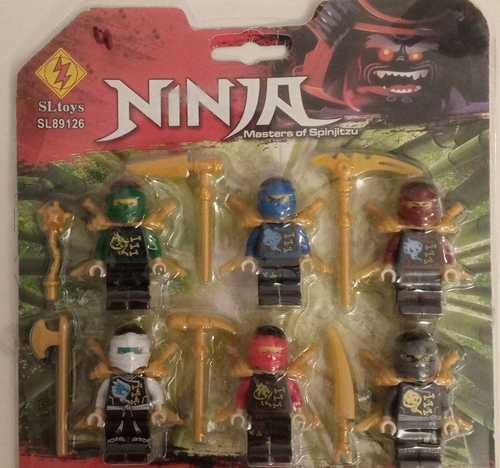 Lego ninjago фигурки аналог