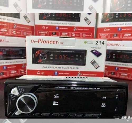 Магнитола Pioneer 214 с Bluetooth