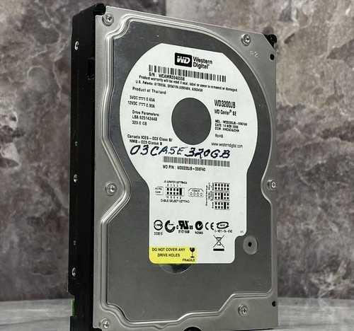 Жесткий диск Western Digital 320gb IDE