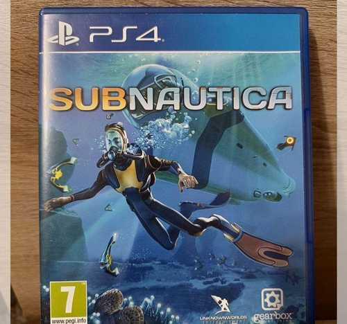 Диски на ps4 subnautica