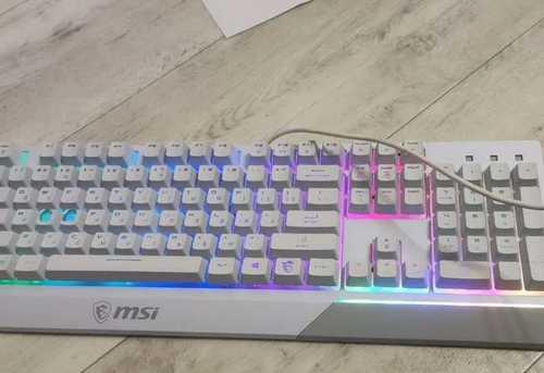 Игровая клавиатура с подсветкой MSI vigor GK30