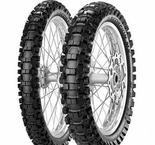 Pirelli Scorpion MX32 Mid Hard : 80/100-21 51M (Передняя) (кросс) (MST)