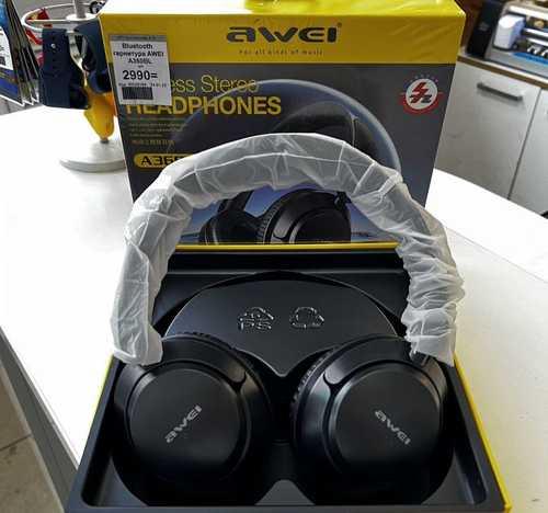 Наушники Bluetooth полноразмерные Awei a360bl