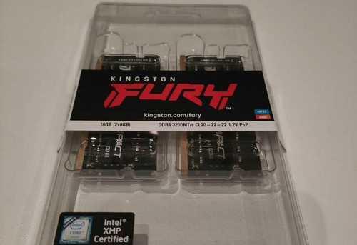 Kingston Fury Impact KF432S20IBK2/16 DDR4 - 2x 8гб