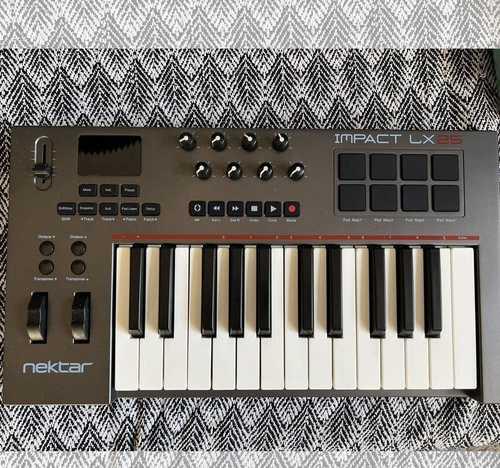 Midi клавиатура nektar impact lx25