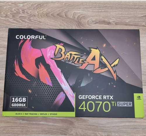 Новая Colorful RTX 4070 Ti Super NB EX