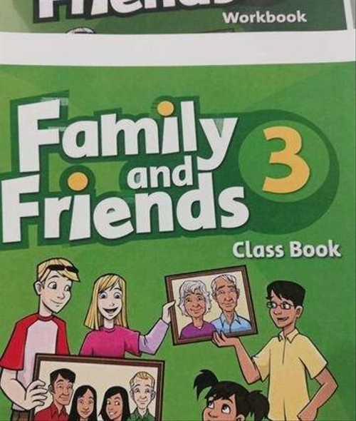 Family and friends 1, 2,3,4 workbook, class book