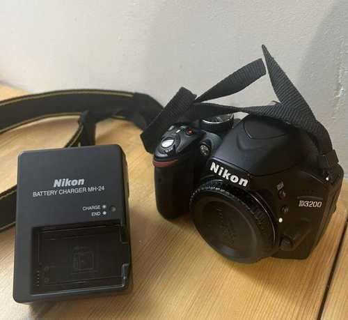 Фотоаппарат Nikon d3200 body без объектива