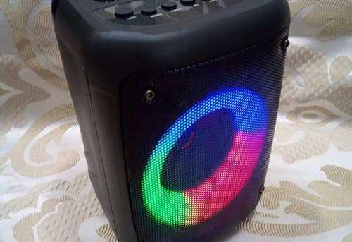 Perfeo Bluetooth-колонка "disco ring" 3" LED, FM