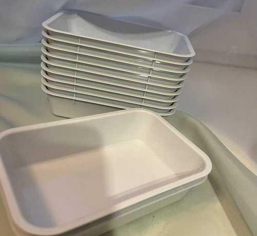 Лотки пластиковые кухонные посуда