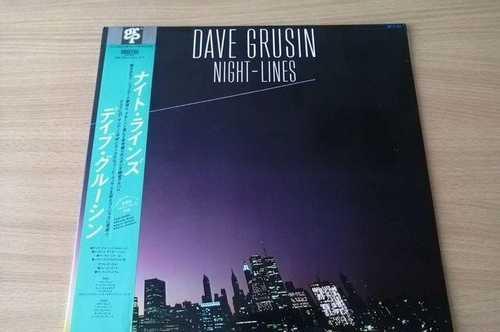 LP Dave Grusin "Night-Lines" Japan 1984 NM+