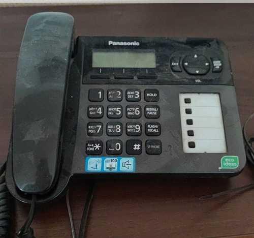 Телефон домашний стационарный Panasonic
