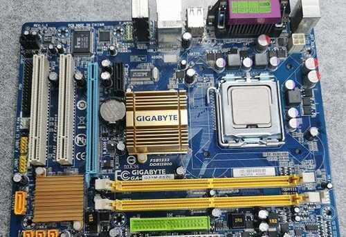 Мат. плата gigabyte GA-G31M-ES2C 775 Pentium e2200