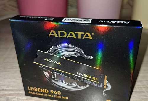 SSD adata legend 960 M.2 2280 2 тб (aleg-960-2TCS)