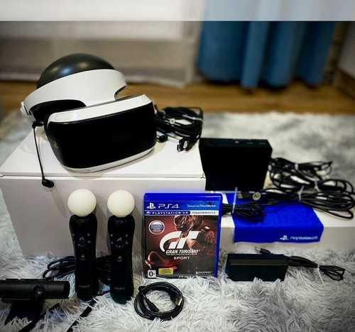 Шлем VR Sony PlayStation (2 Rev) полный комплект