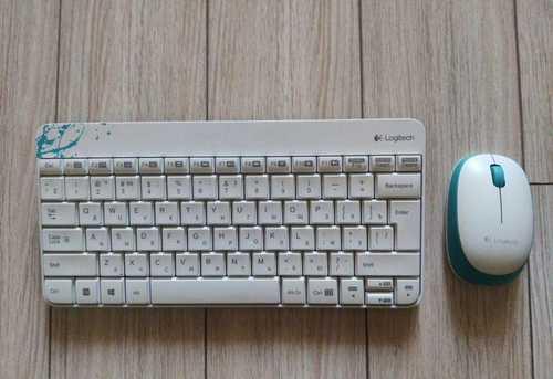 Беспроводная клавиатура и мышь Logitech k240 M212