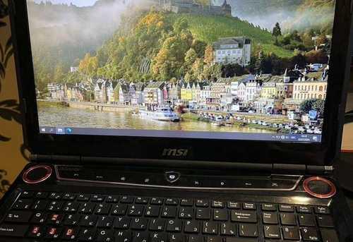 Ноутбук msi gt683 + windows 10