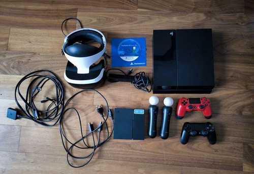 Sony Playstation 4 PS4 и VR набор