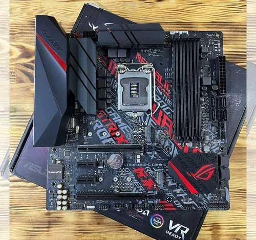 Материнская плата asus ROG strix B360-G gaming