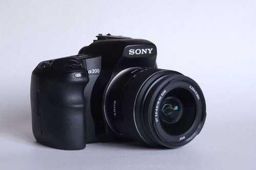 Фотоаппарат Sony A200 kit 18-55