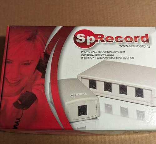 SpRecord A4 запись телефонных разговоров