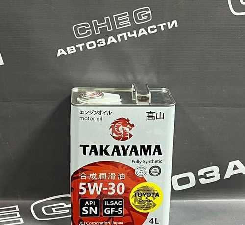 Масло моторное Takayama SAE 5W-30 4L