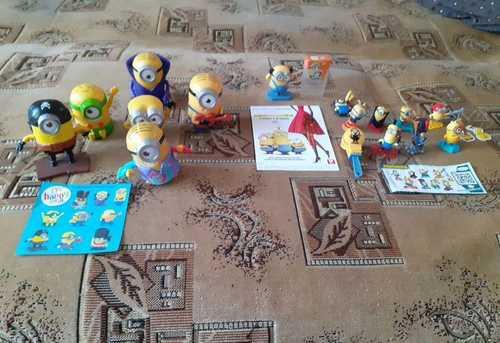 Minions из макдональдса,киндер