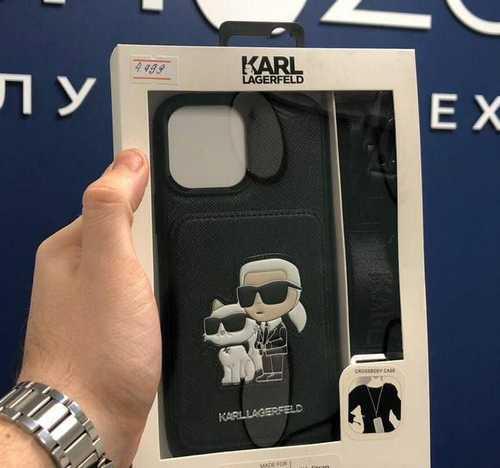 Оригинальный чехол Karl Lagerfeld на iPhone 13 Pro