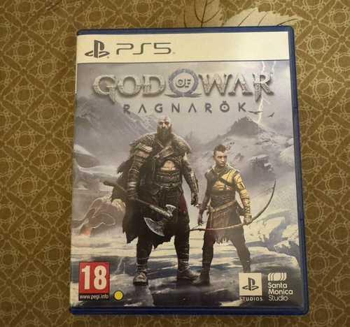 Игра для ps5 god of war ragnarok