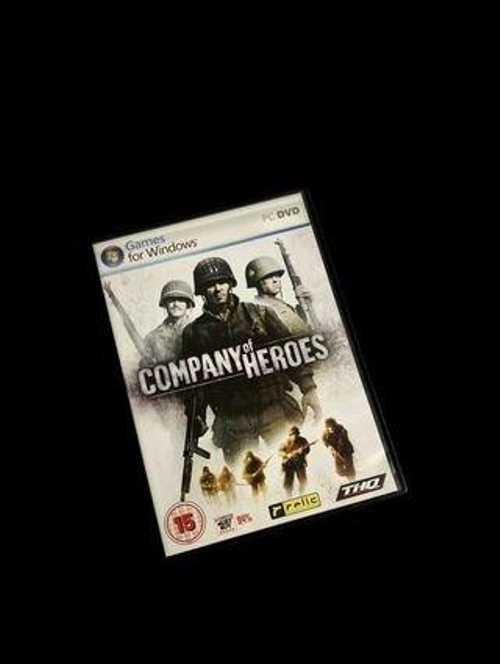 Company of Heroes зарубежная лицензия DVD-box